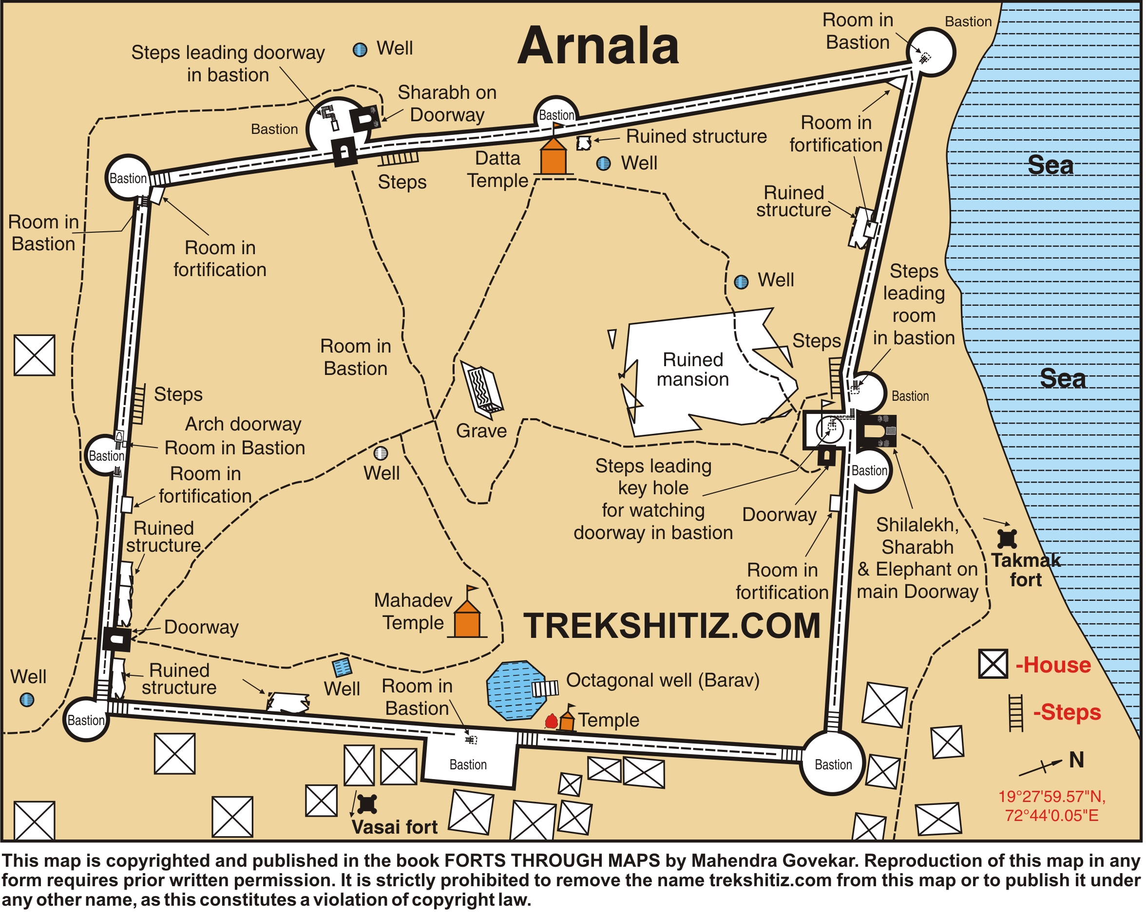 Arnala English Map