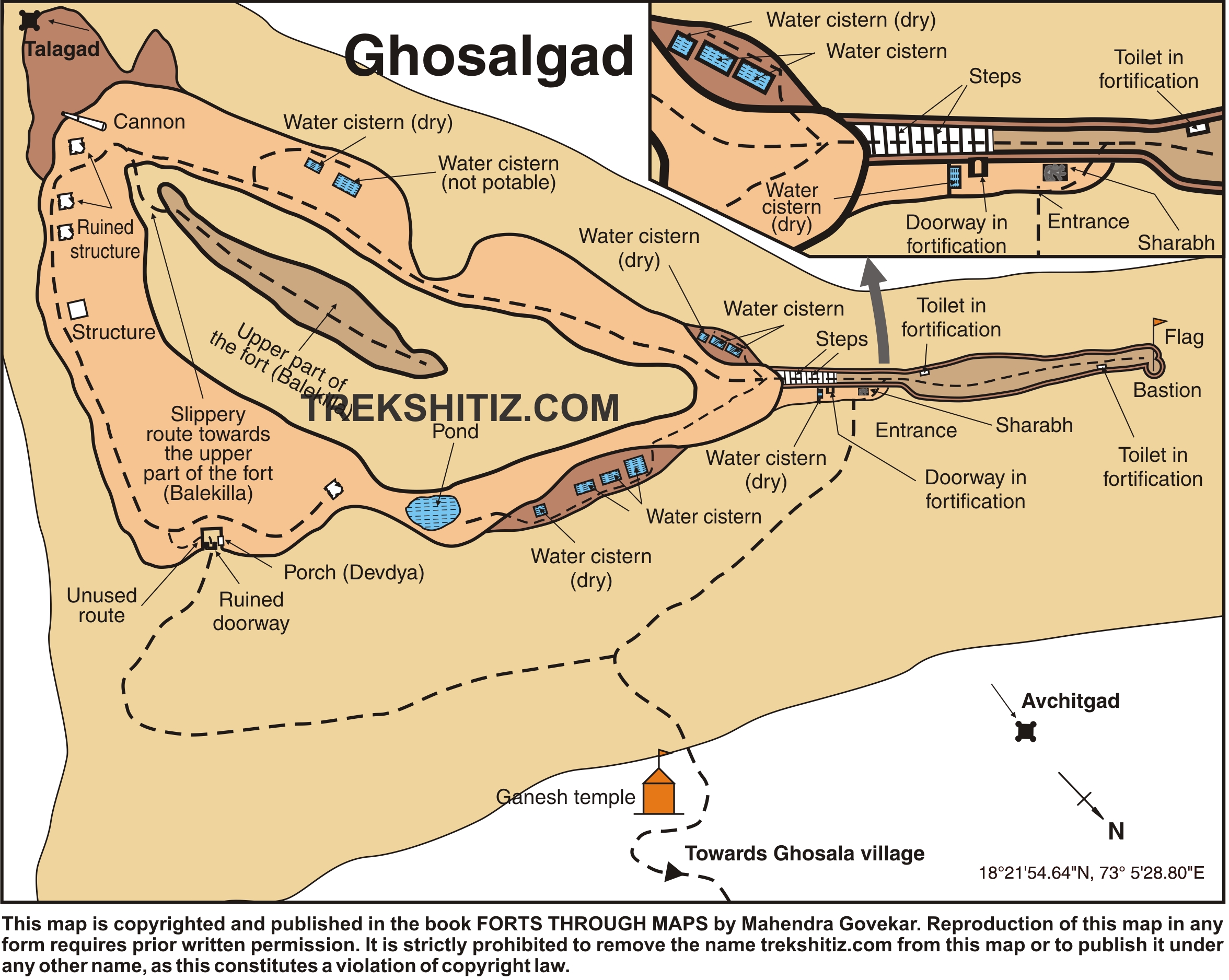 Ghosalgad English Map