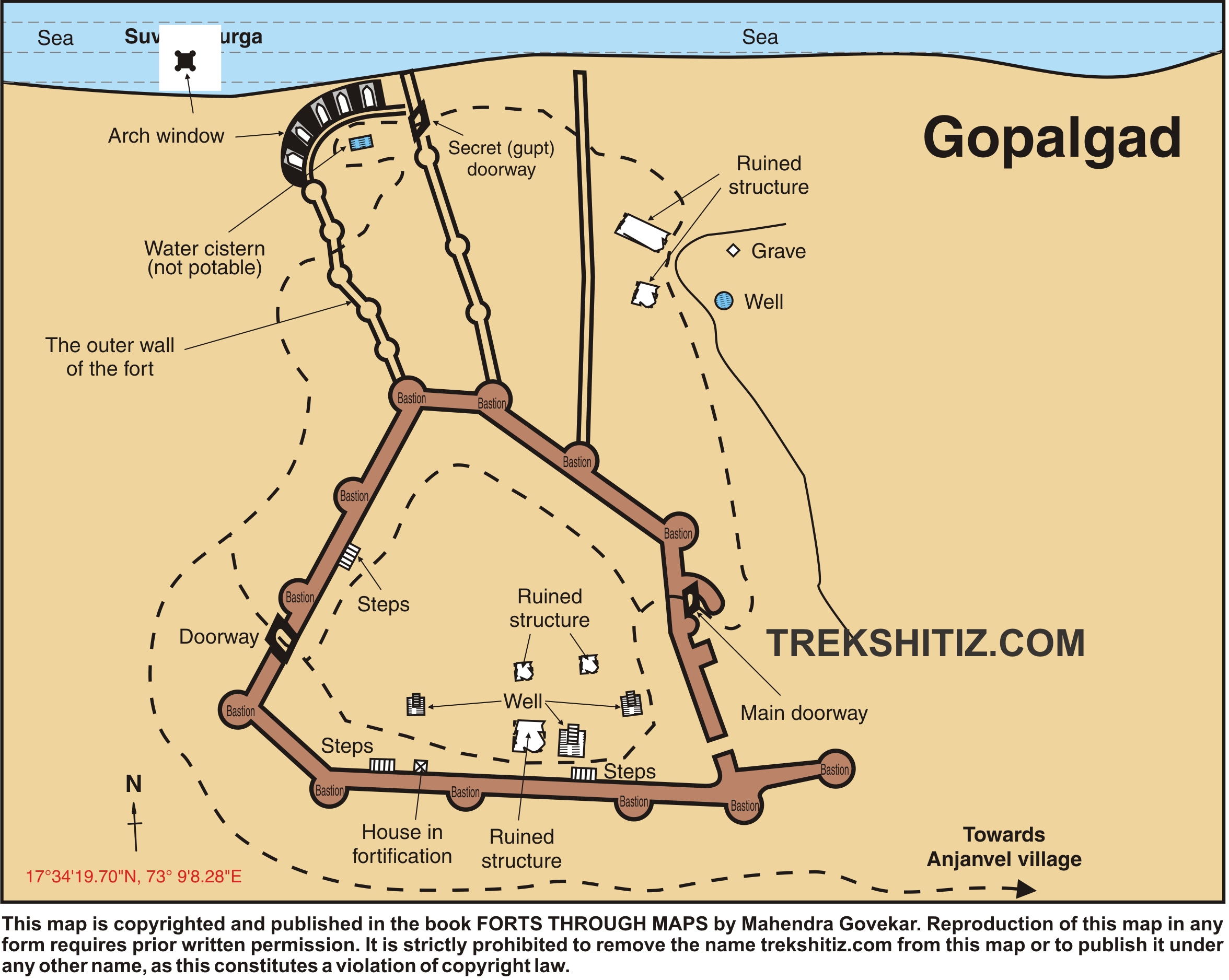 Gopalgad English Map