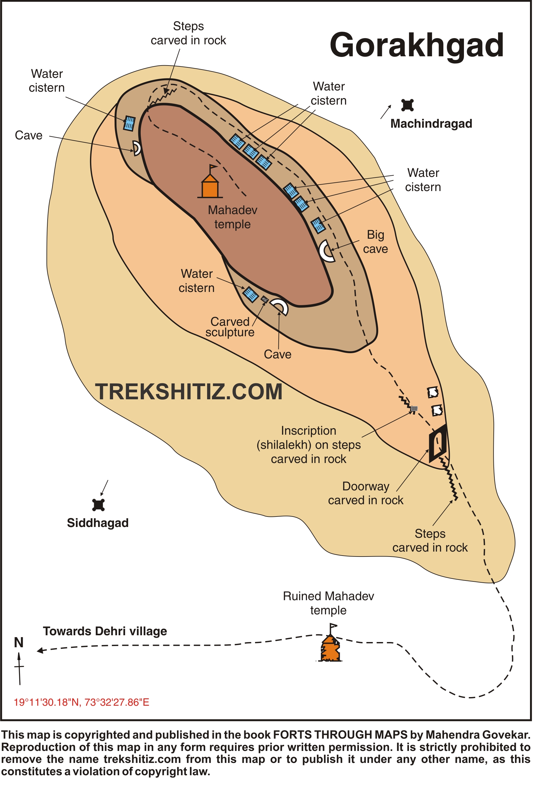 Gorakhgad English Map