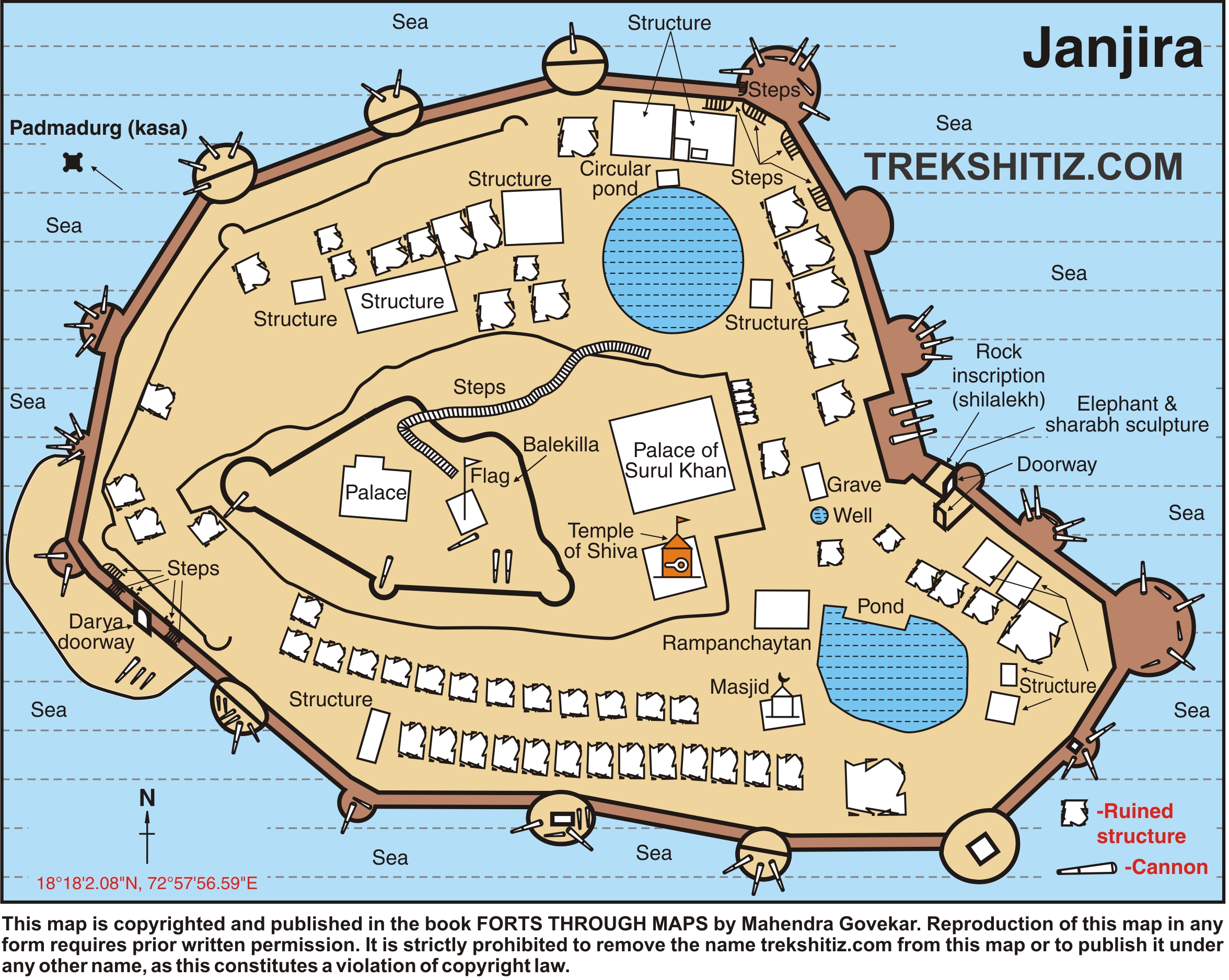 Janjira English Map